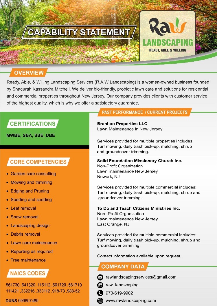 Capability Statements – Capabilities Statements